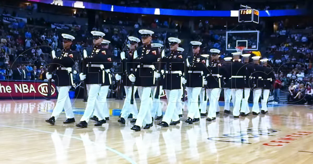 Driven USMC Silent Drill Platoon Goes Viral With Effortless Routine ...