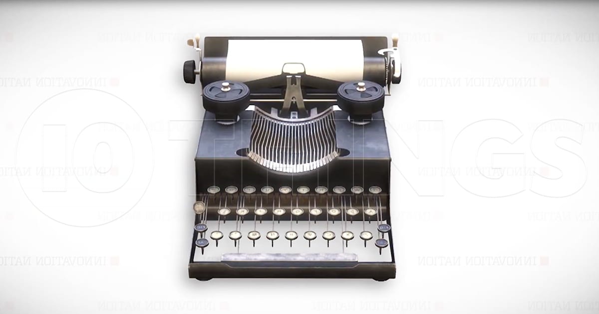Looking back at typing class: It shaped countless futures using real ...