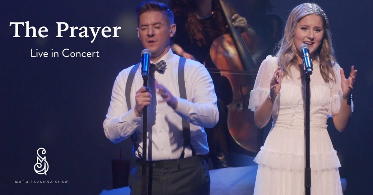 Father-daughter duo Mat and Savannah sing “The Prayer” – 10 Things To ...